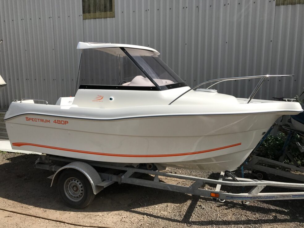 Spectrum 480P with Suzuki DF50 ATL – Ash Marine